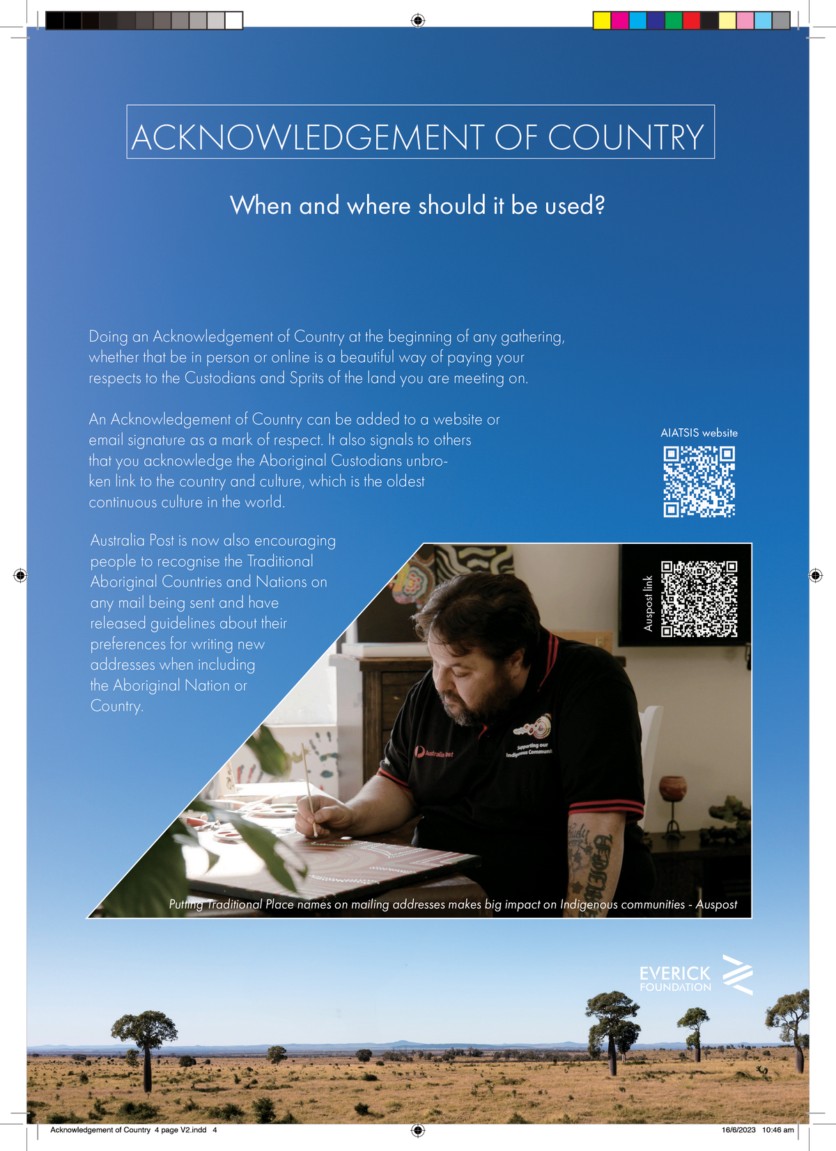 Acknowledgement of Country guide - matthewhayn.es